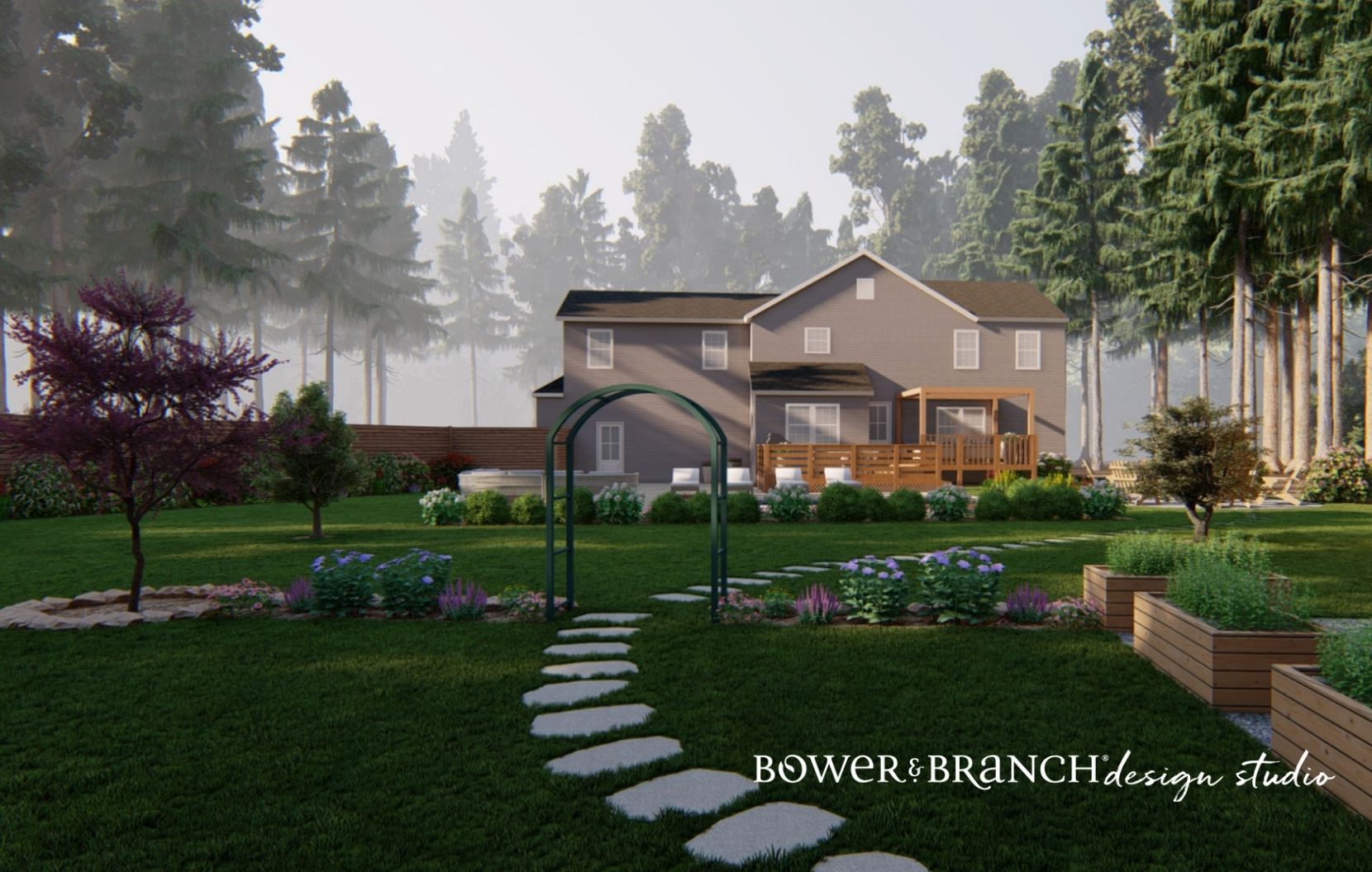 Backyard | Bower & Branch Signature Landscape Design
